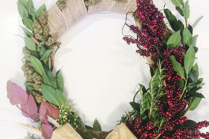 The Bougie Holiday Cannabis Wreath | This Was Inevitable