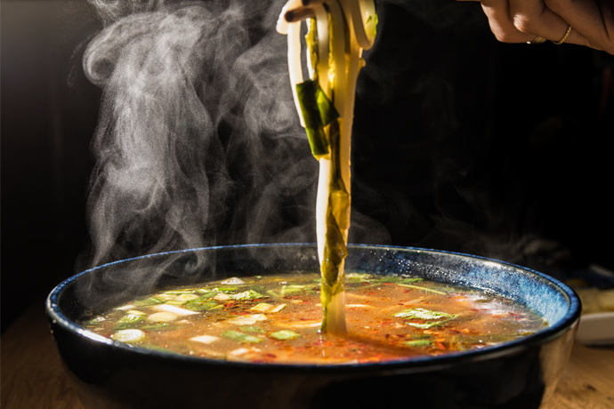 South of the Clouds - New York | Crossing the Bridge Noodles In an ...